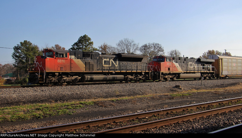 North Bound CN Freight